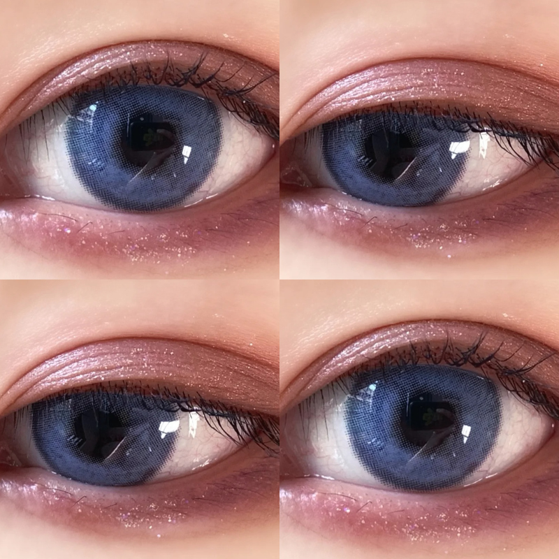 Sorayama Blue Colored Contact Lenses - Mystic Eyes®