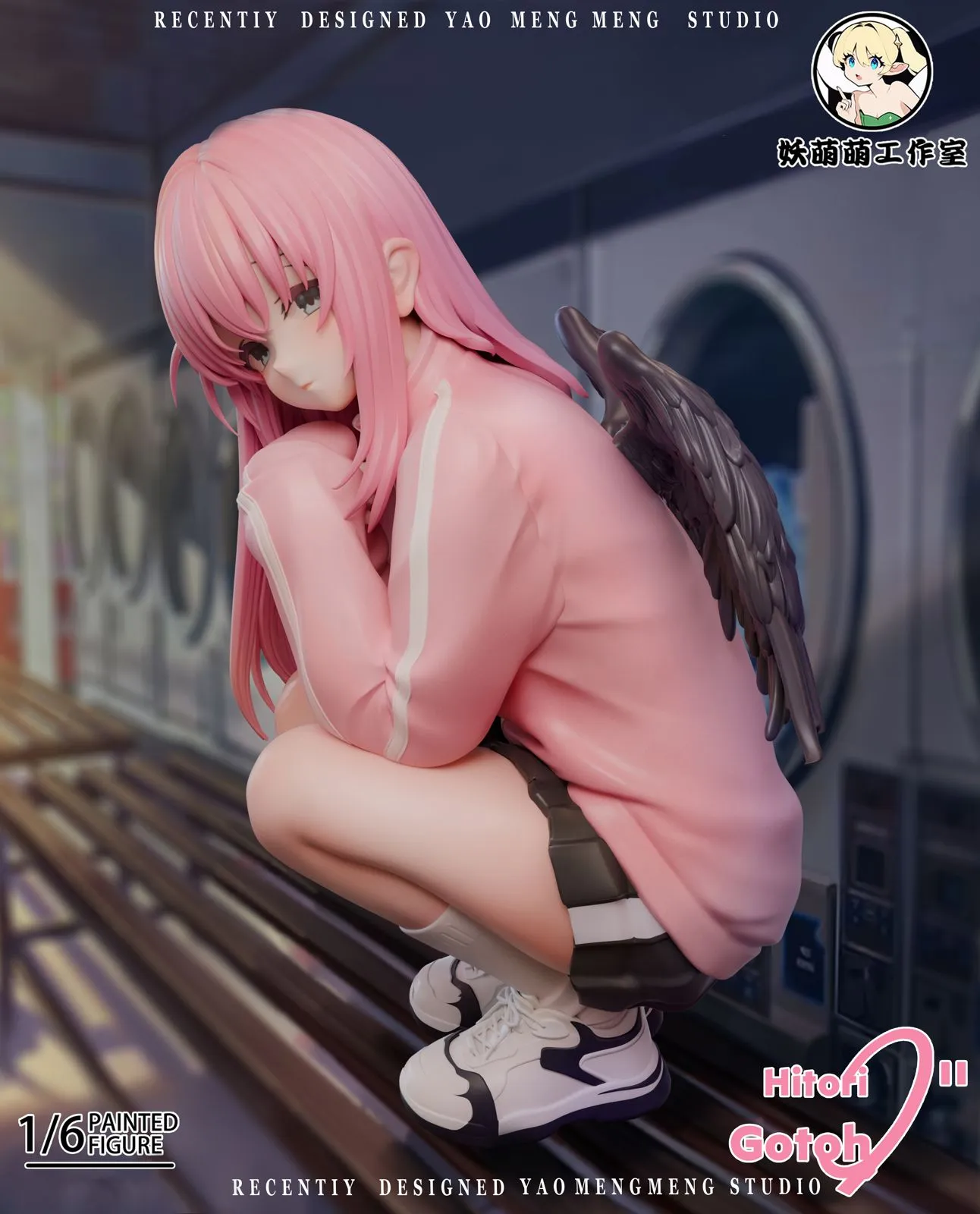 1/6 Scale Hitori Gotoh - Bocchi the Rock! Resin Statue - YaoMengMeng Studios