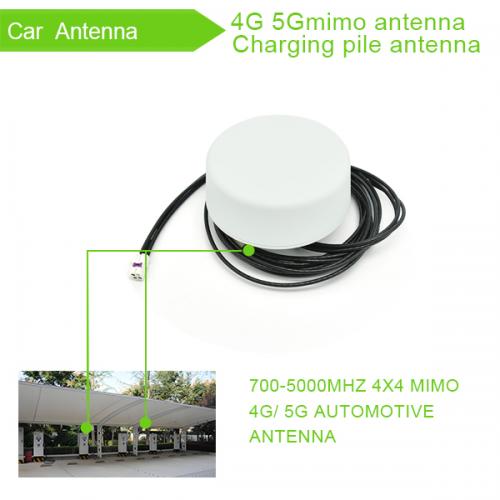 2* 4G/5G+2X2 5G MIMO Antenna with mini Fakra (700~5000MHz)