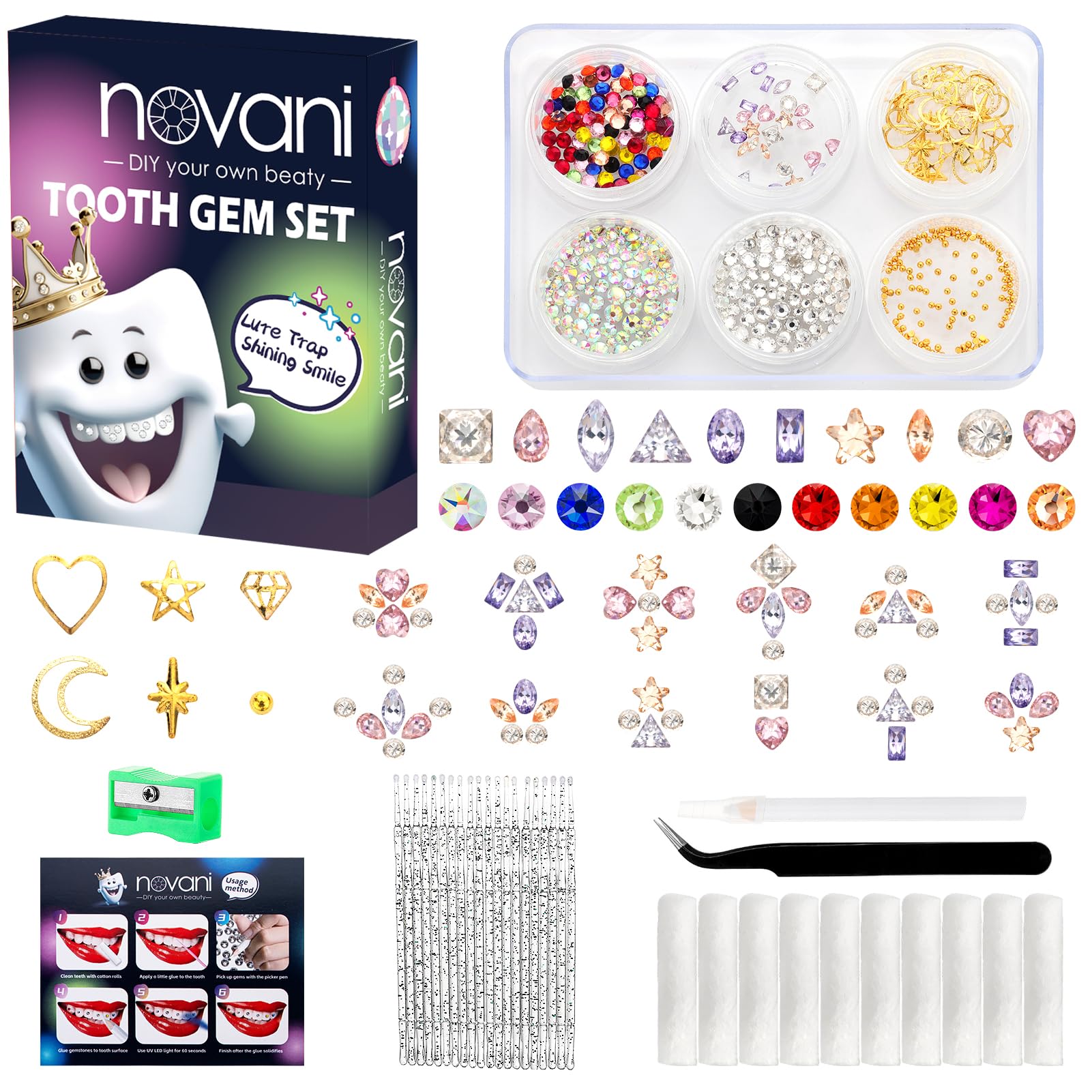 Wholesale 2024 Hot Selling Rhinestone Tooth DIY Gem Tooth Gem Kit ... Wholesale 2024 Hot Selling Rhinestone Tooth DIY Gem Tooth Gem Kit ...
