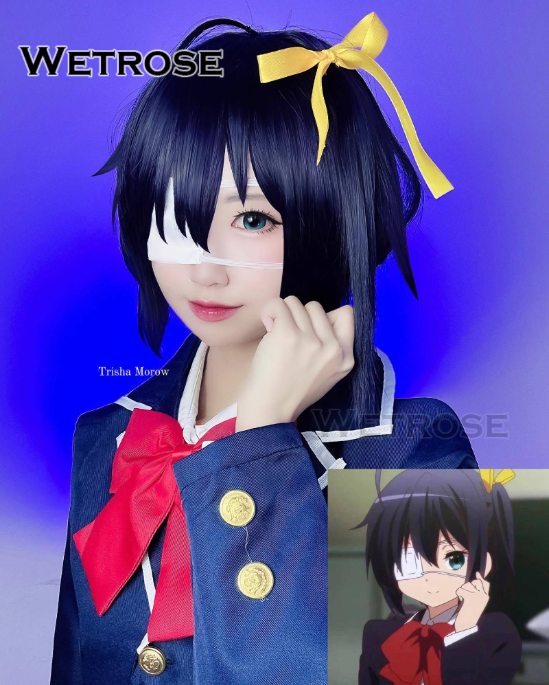 Wetrose In Stock Chuunibyou Demo Koi Ga Shitai Takanashi Rikka Cosplay Costume Love Chunibyo School Uniform Anime Halloween