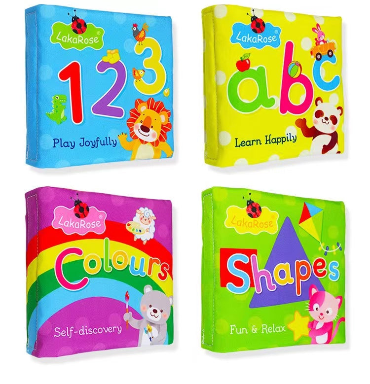 Early Learning Letter Color Number Shape Cloth Book Education Toys