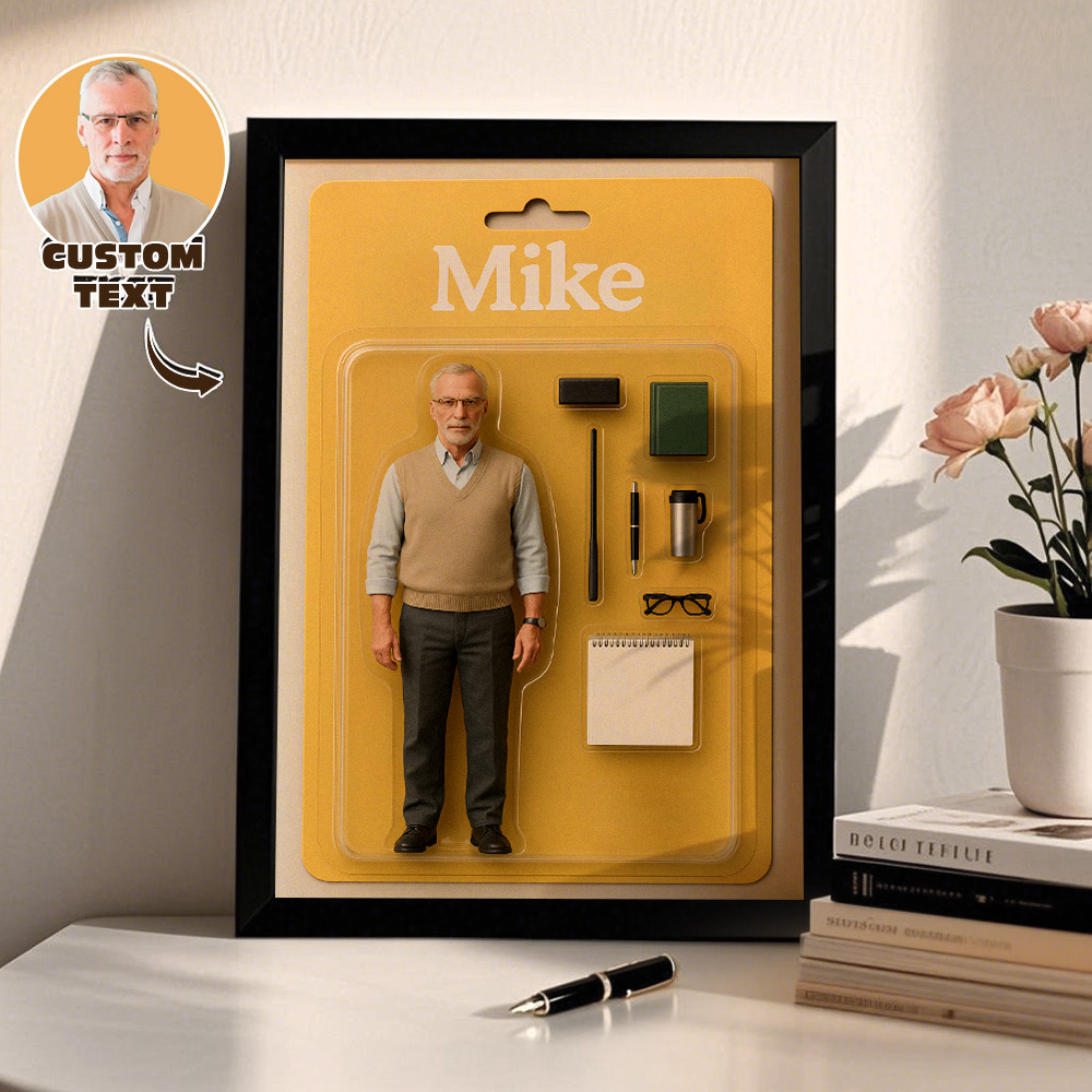 Custom Action Figure Portraits | Personalized Toy Box Art | Custom ...