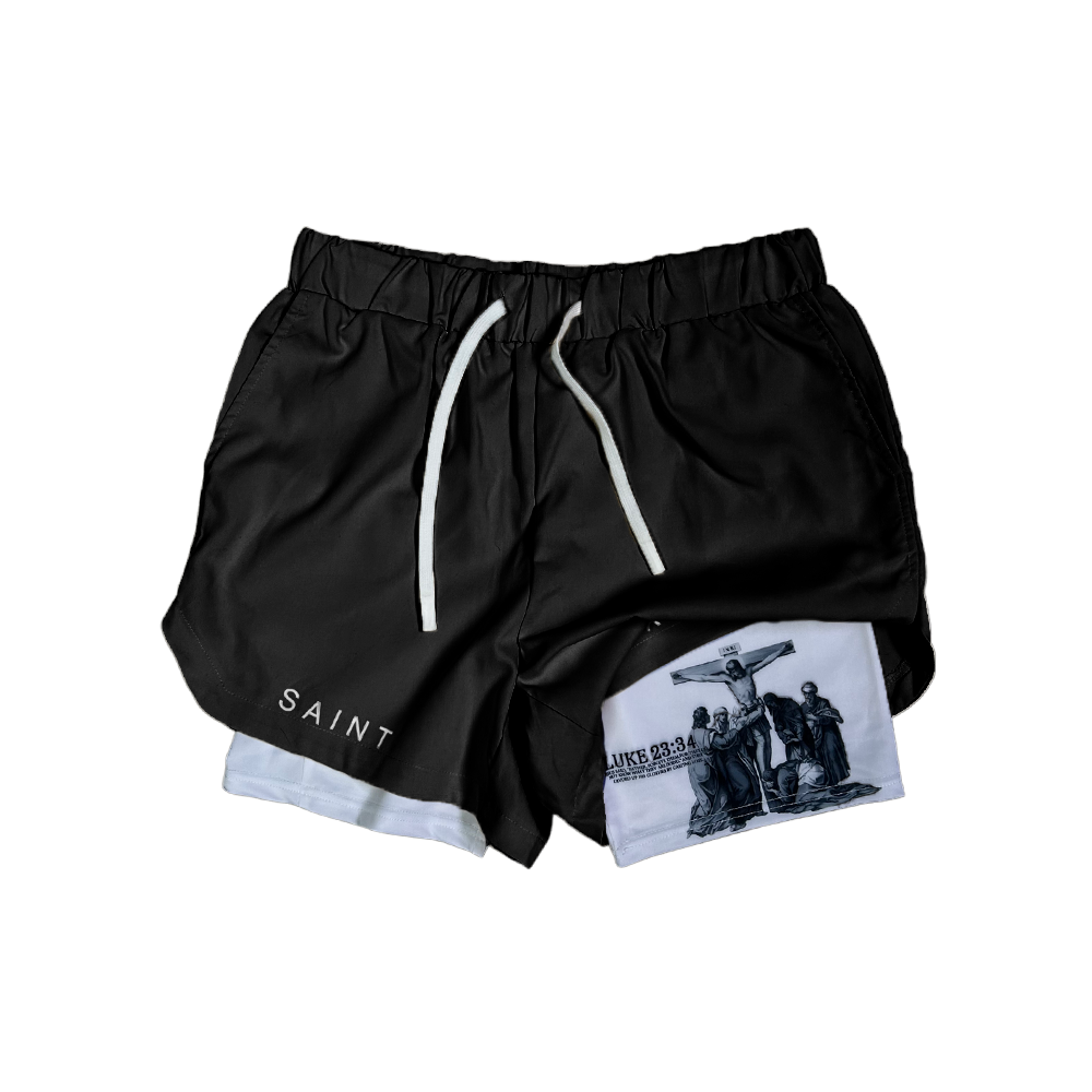 Luke 23 34 Performance Shorts Black