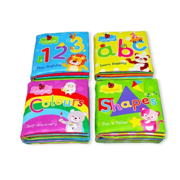 Early Learning Letter Color Number Shape Cloth Book Education Toys