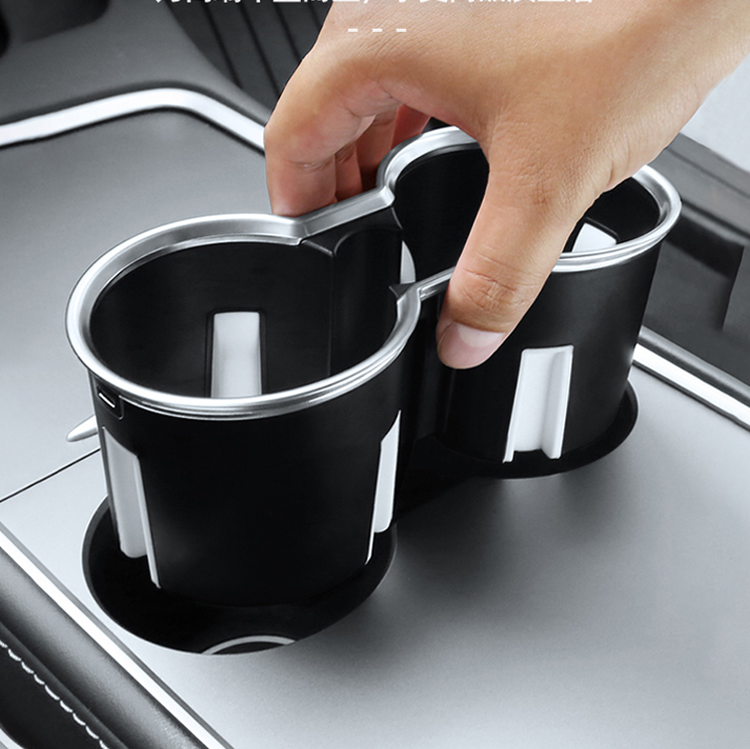 Tesla Model Y Model 3 Center Console Cup Holder Stabilizer Insert TESLASY
