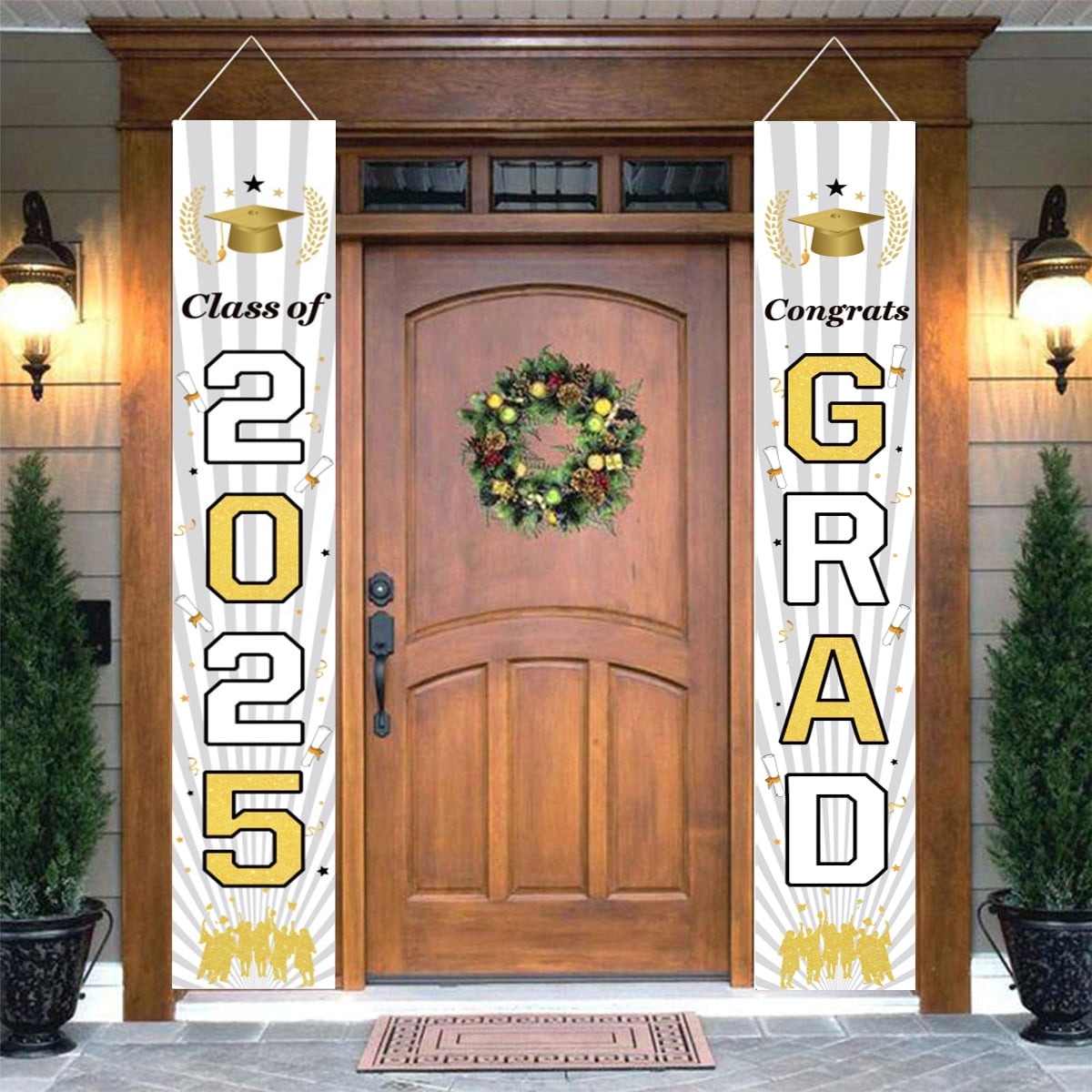 2025 Student School Graduation Party Banner Decorations