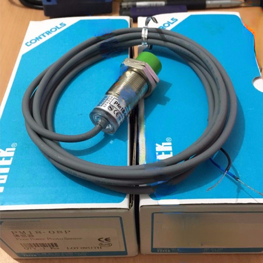 Proximity Switch Pm18-08n Metal Induction Switch Sensor DC Three Wire NPN Normally Open 24V