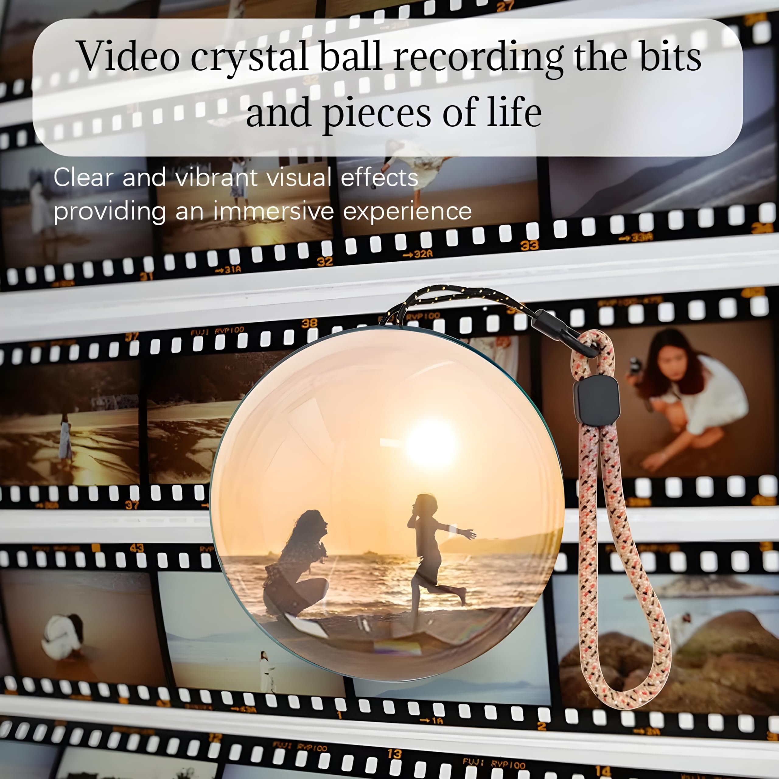 The Magic Crystal Ball — Hold the Breathing Memories in Your Hand.