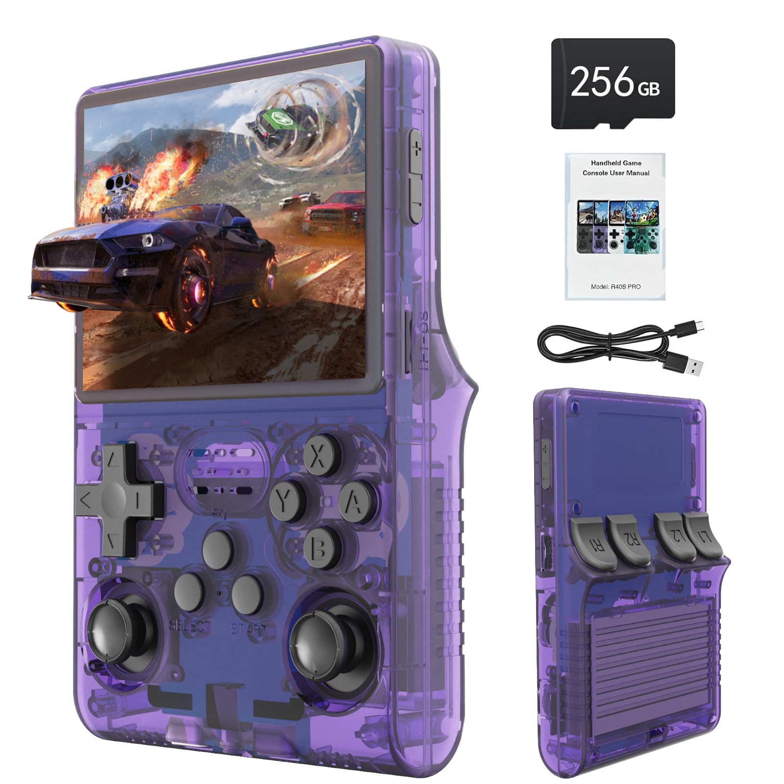 Open Source Handheld Game Console Portable Retro Arcade Game Nostalgic 3D Dual System Handheld