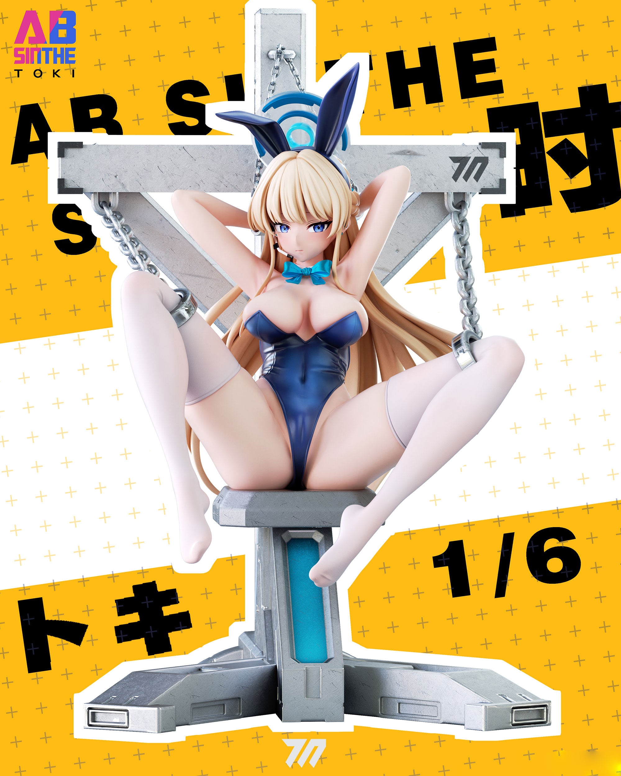 1/6 Scale Bunny Girl Ver. Asuma Toki - Blue Archive Statue - ABsinthe Studios