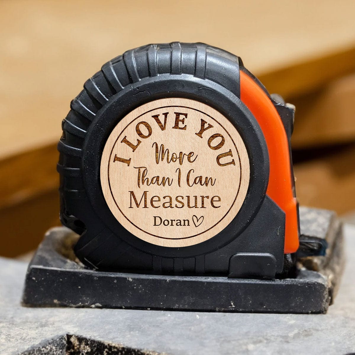I Love You More Than I Can Measure Valentine's Day Tape Measure ...