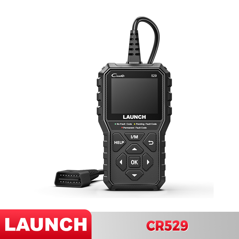 LAUNCH CR529 Automotive OBD2 Scanner Car Fault Code Reader Diagnostic Tool Lifetime Free Update