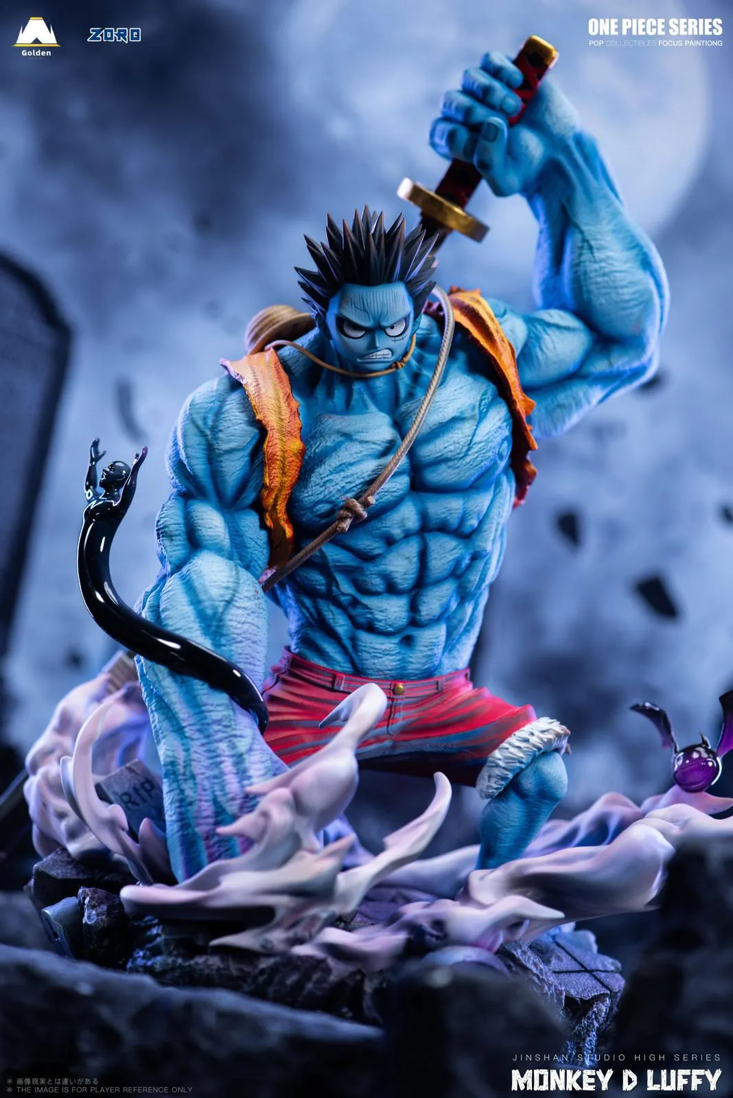 POP MAX Scale Nightmare Monkey D. Luffy - ONE PIECE Resin Statue - Jinshan-Studio