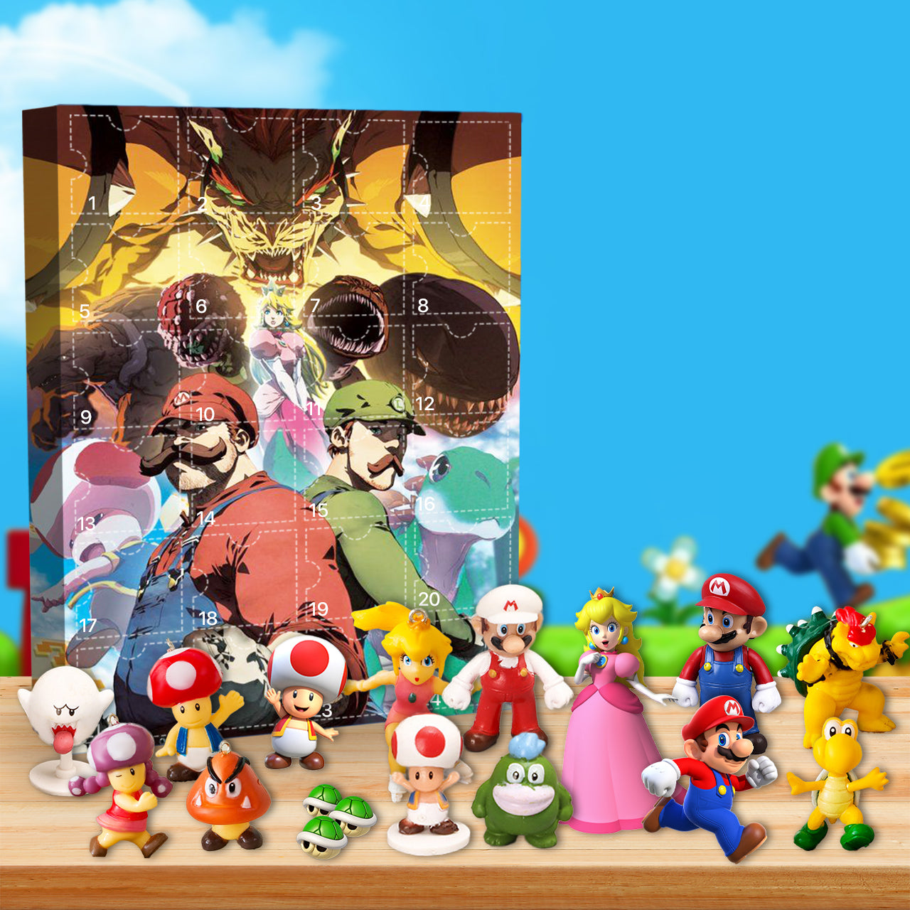 Super Mario Advent Calendar The One With 24 Little Doors
