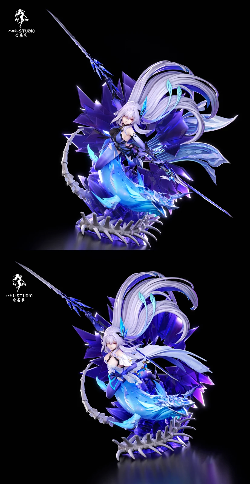 1/6 Scale Skirk - Genshin Impact Resin Statue - HaJiMi Studio