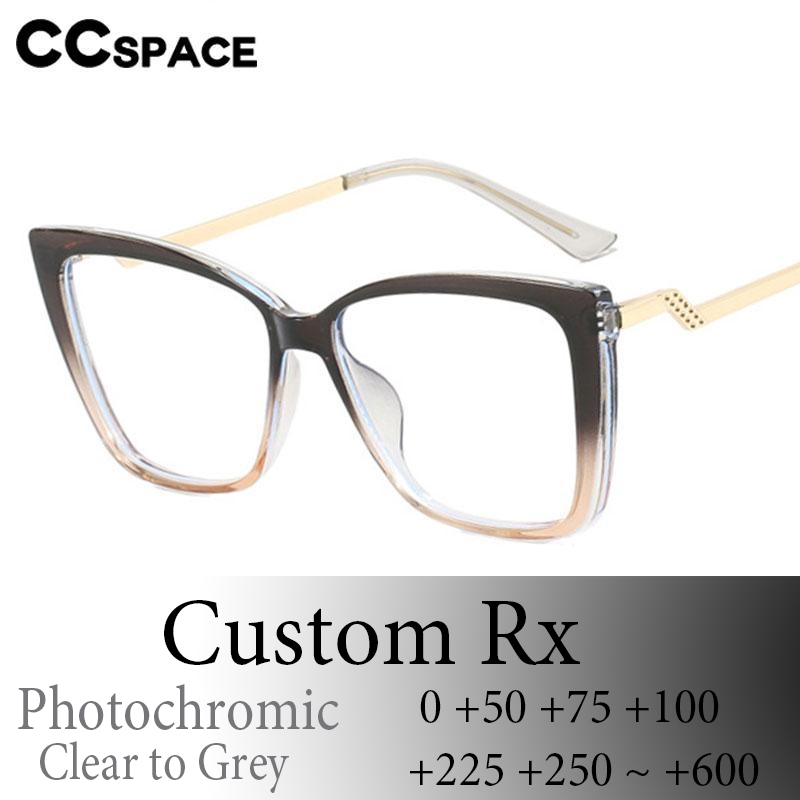 P57296 Brand Design Photochromic Reading Glasses Tr90 Vintage Square Frame Spring Hinge ...