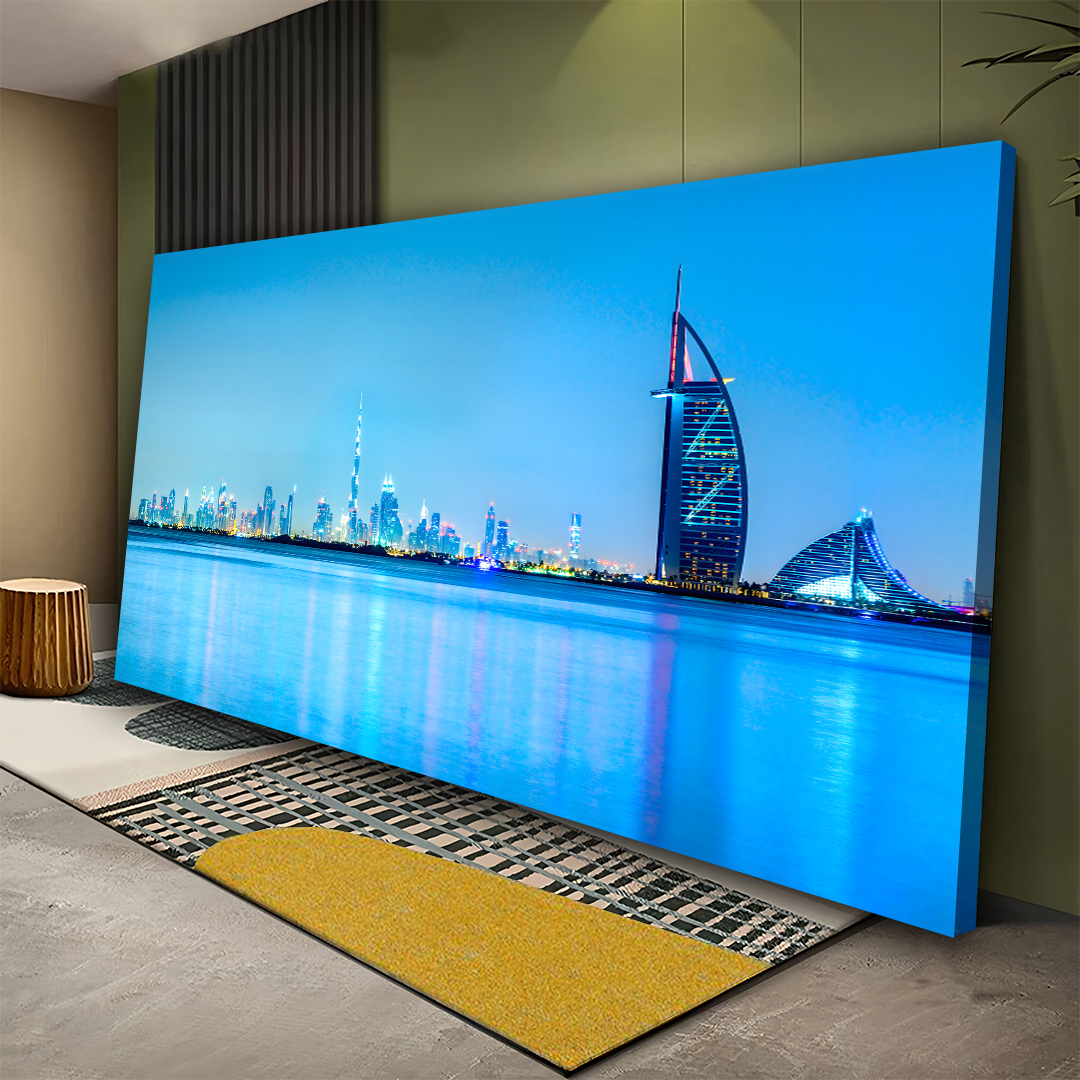 Dubai Skyline Canvas Wall Art