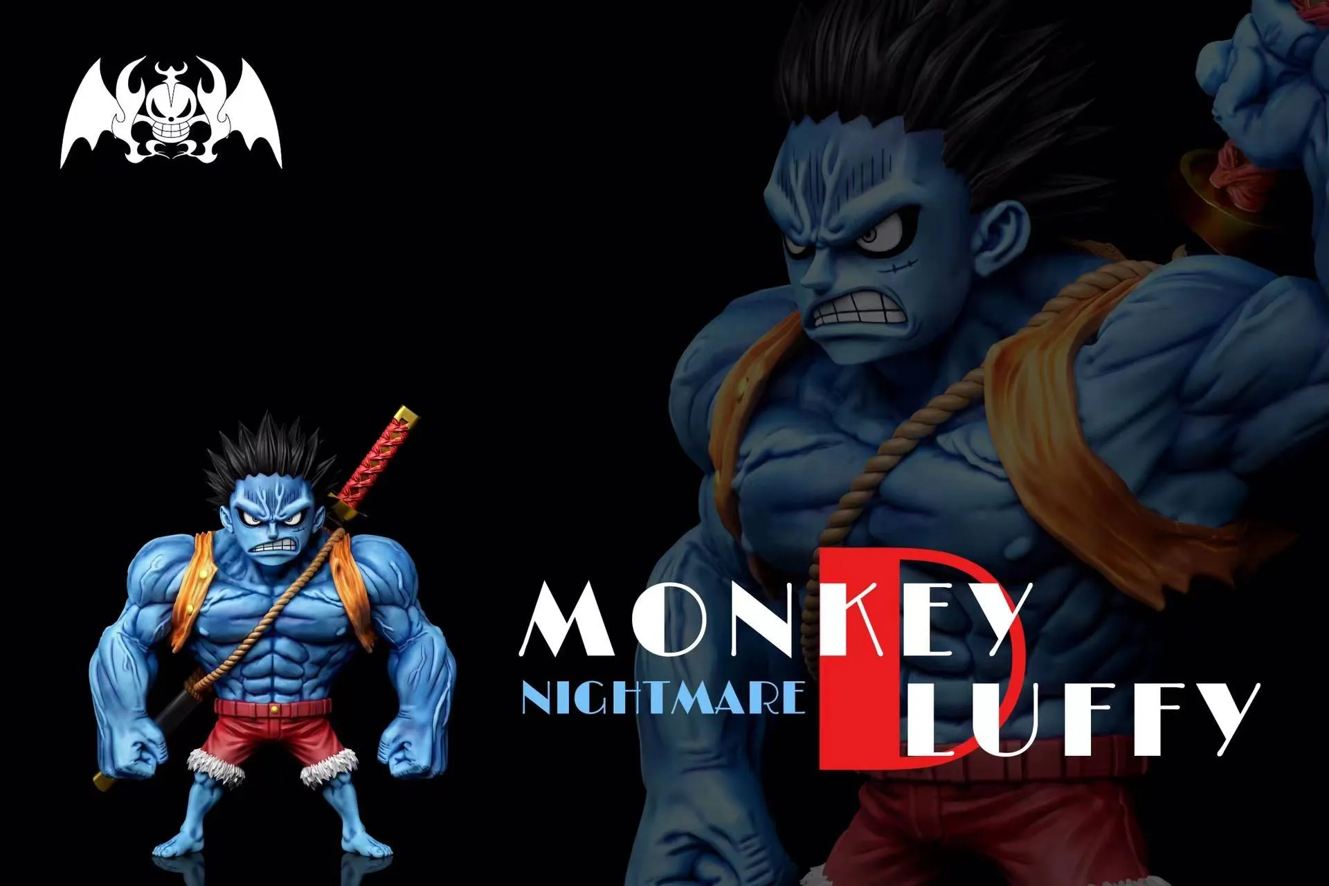 Nightmare Monkey D. Luffy - ONE PIECE Resin Statue - A Plus Studios