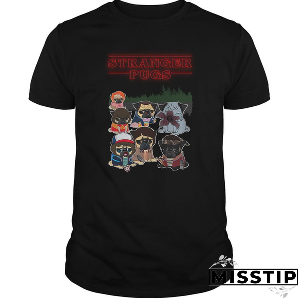 Stranger Things - Stranger Pugs Shirt