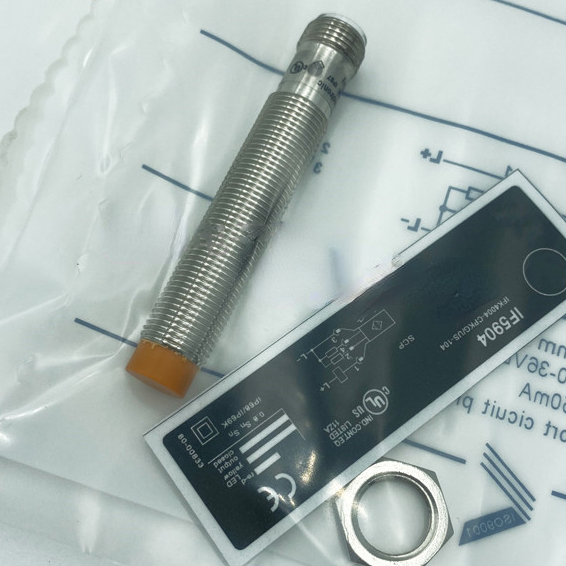 Plug in Proximity Switch IF5904 DC Four Wire PNP Normally Open Plus Normally Closed Metal ...