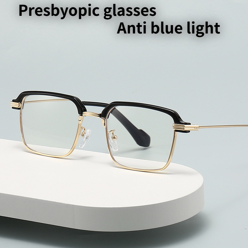 New Presbyopia Glasses Business Men's Presbyopia Glasses Neutral Reading Glasses Reading Glasses ...