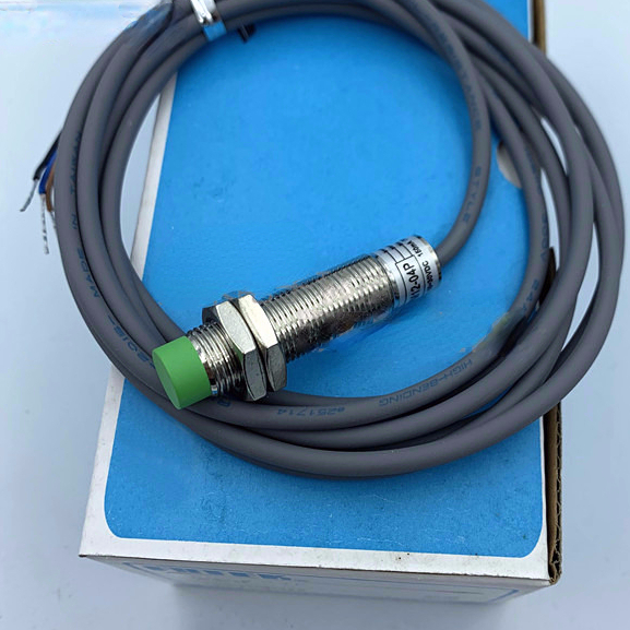 Inductive Proximity Switch Pm12-04p DC Three Wire PNP Normally Open 10-30vdc Cylindrical Thread ...