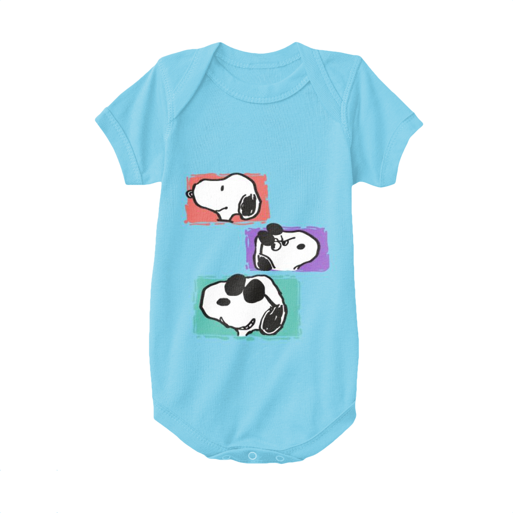 Different Mood, Snoopy Baby Onesie
