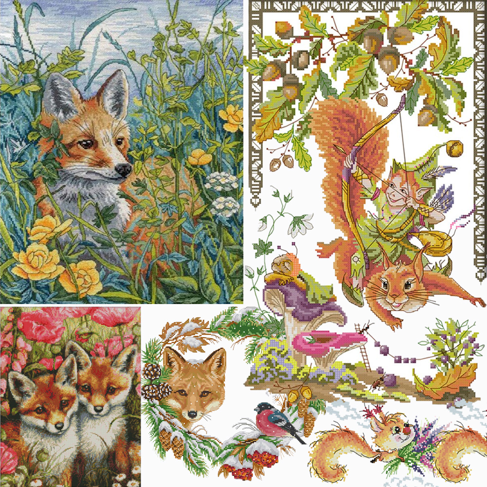 Fox & Squirrel