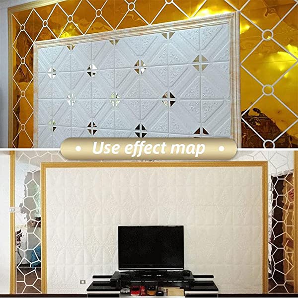 Aherar 3d Wall Edging Strip 90x 3 Self Adhesive Foam Edging Strip