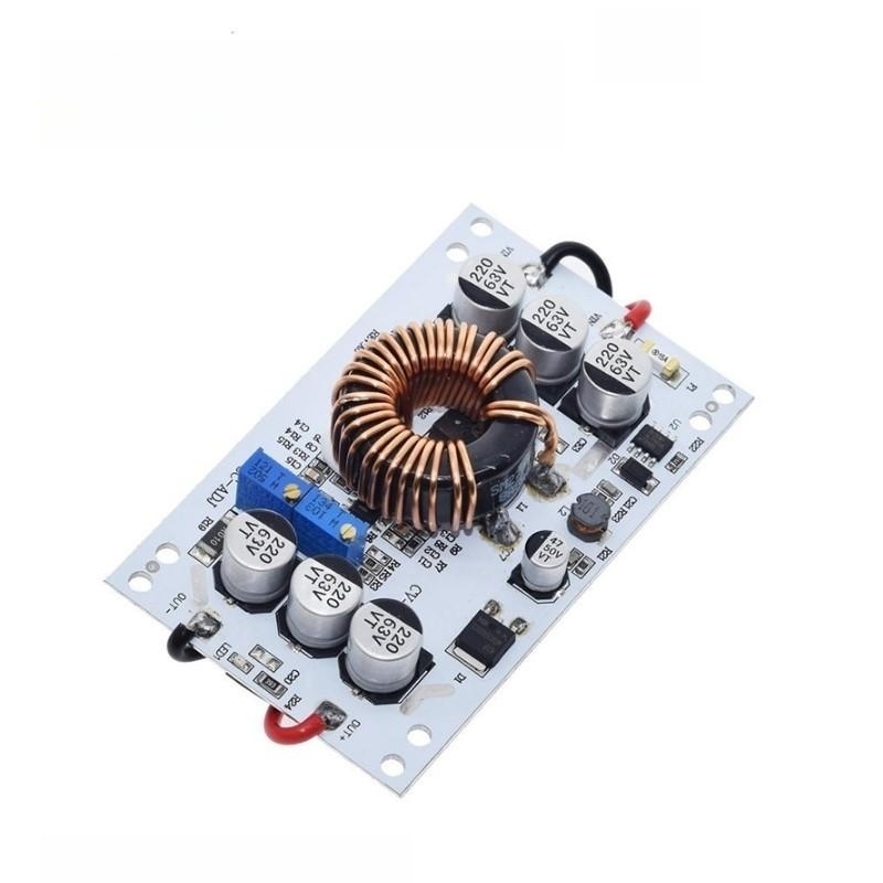 600W Aluminum Plate DC-DC Boost Converter Adjustable 10A Step Up Constant Current Power Supply ...