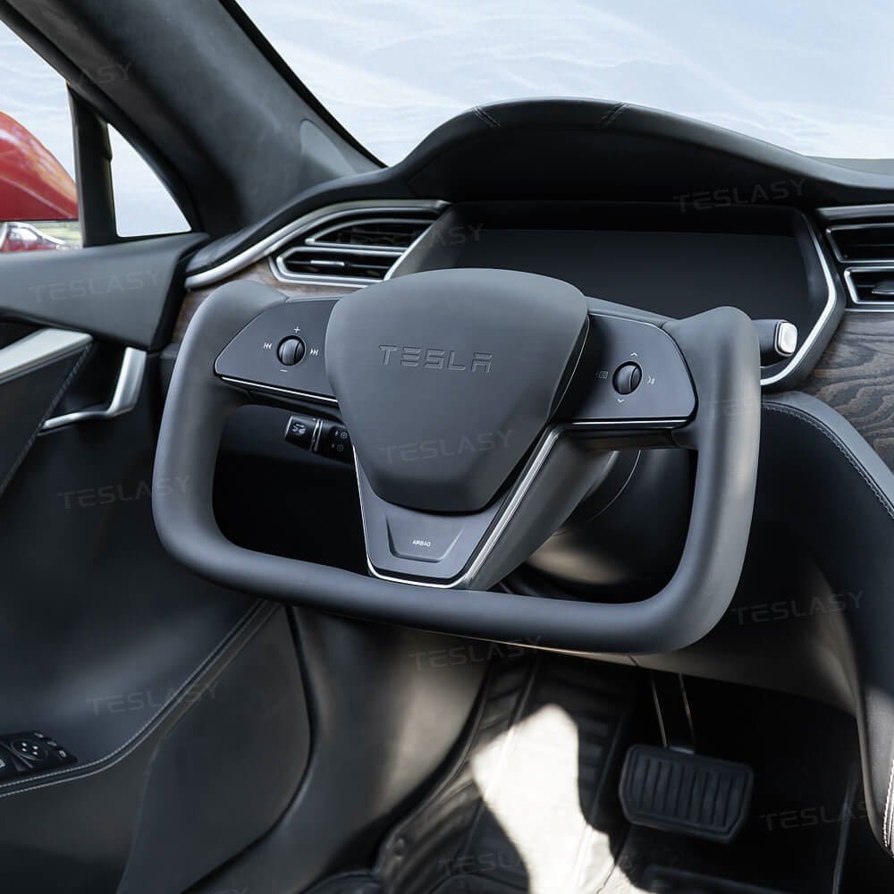 Tesla S X 2012 2020 Custom Yoke Steering Wheel Upgrade