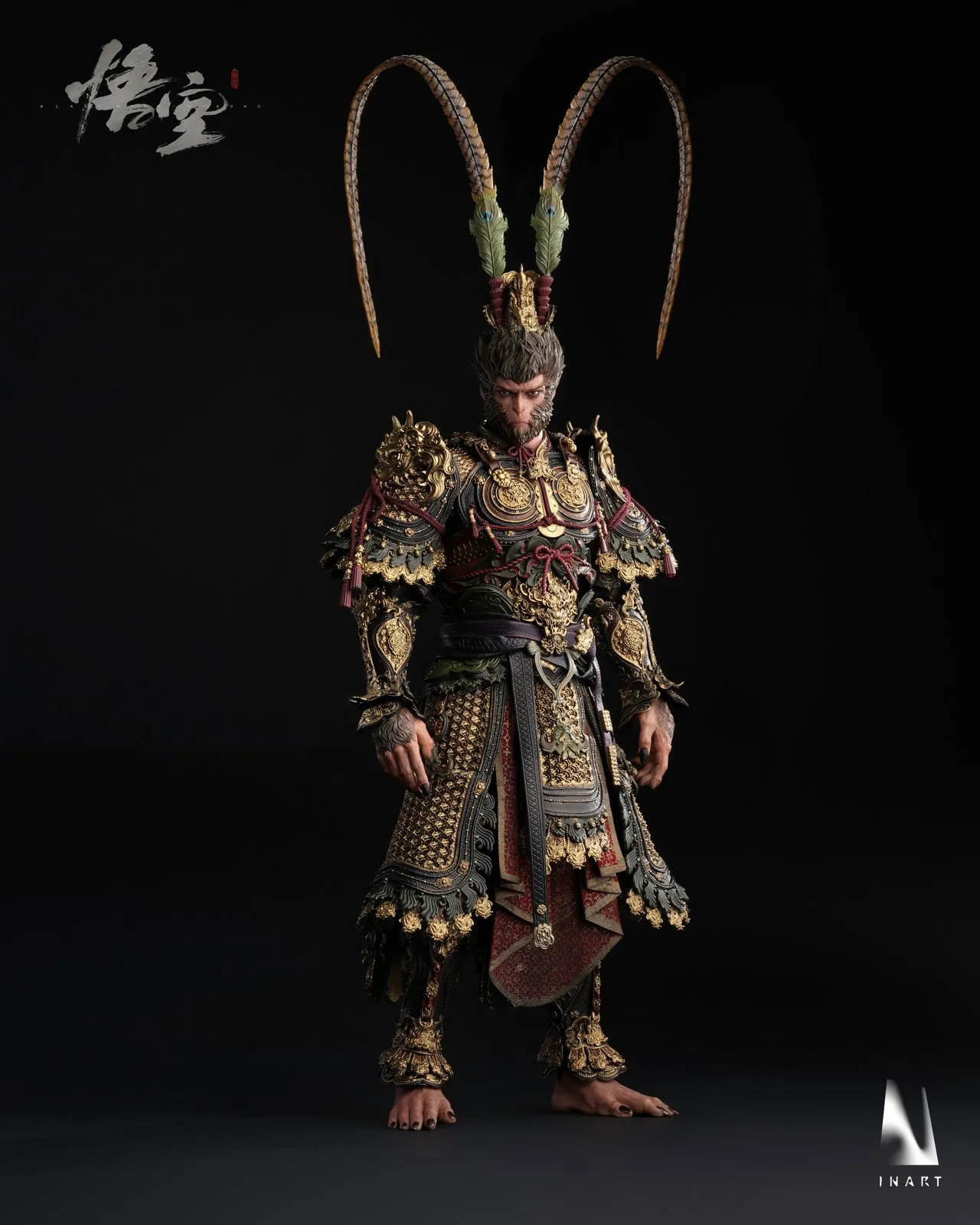 1/6 Scale Licensed Movable Destined One - Black Myth: Wukong Resin Statue - INART