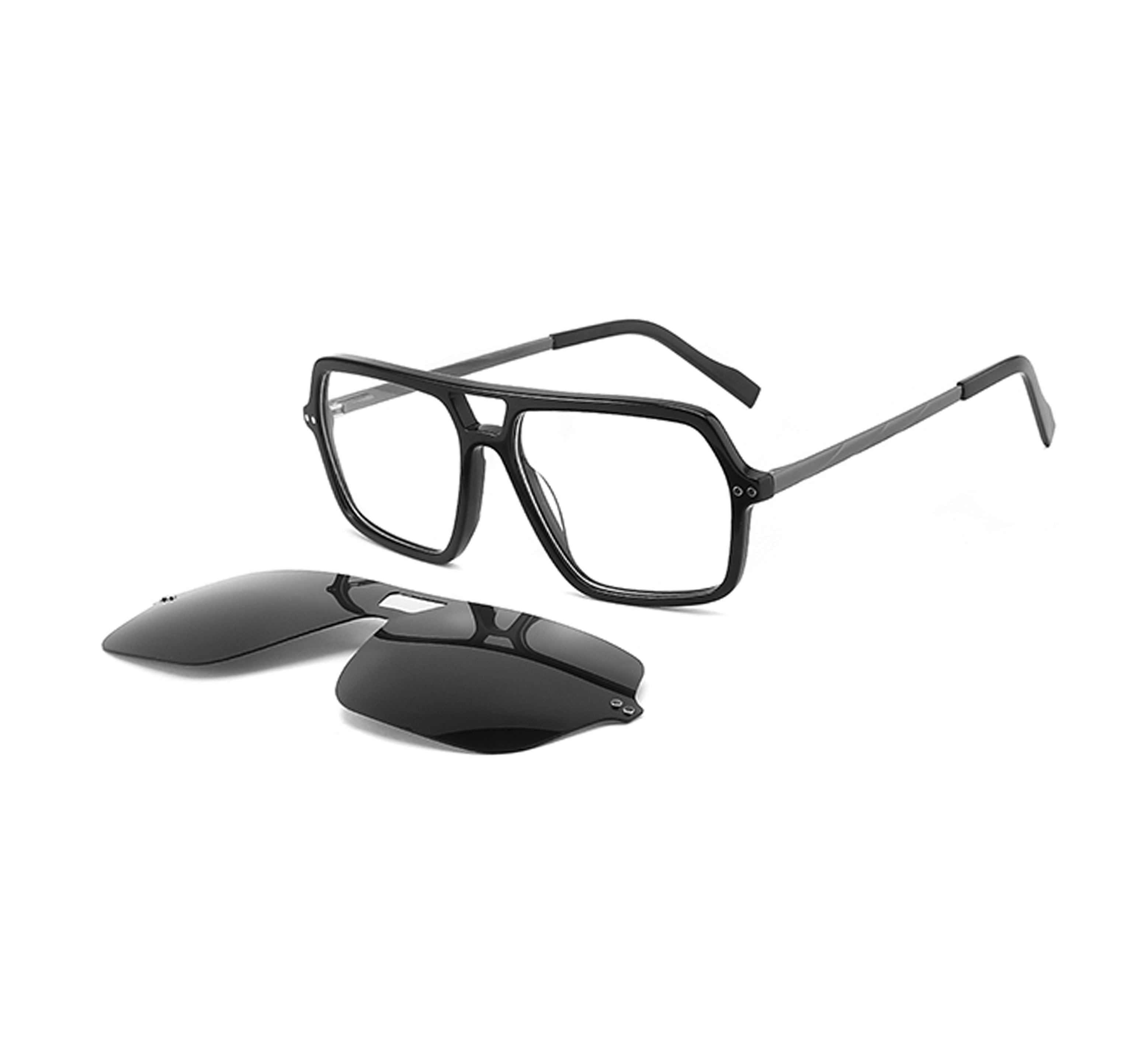 Bmc1203 Bmc1214 Polarized Clip On Sunglasses Magnetic Acetate Frames