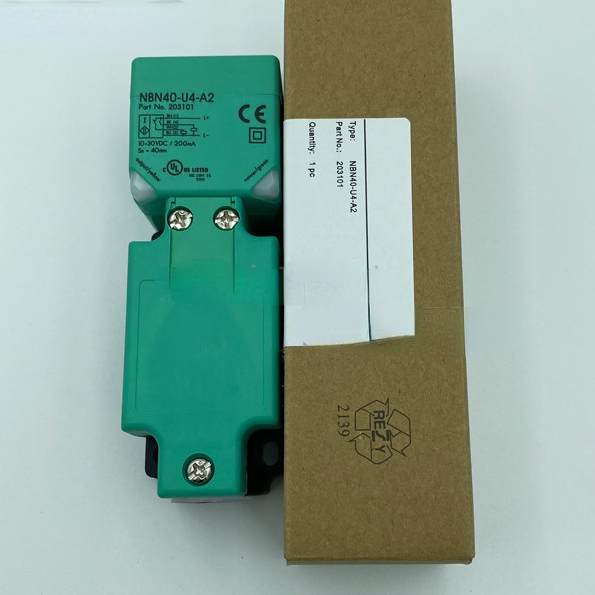 Square Proximity Switch NBN40-U4-A2-V1 E2-V1 DC Four Wire PNP Normally Open Plus Normally Closed ...