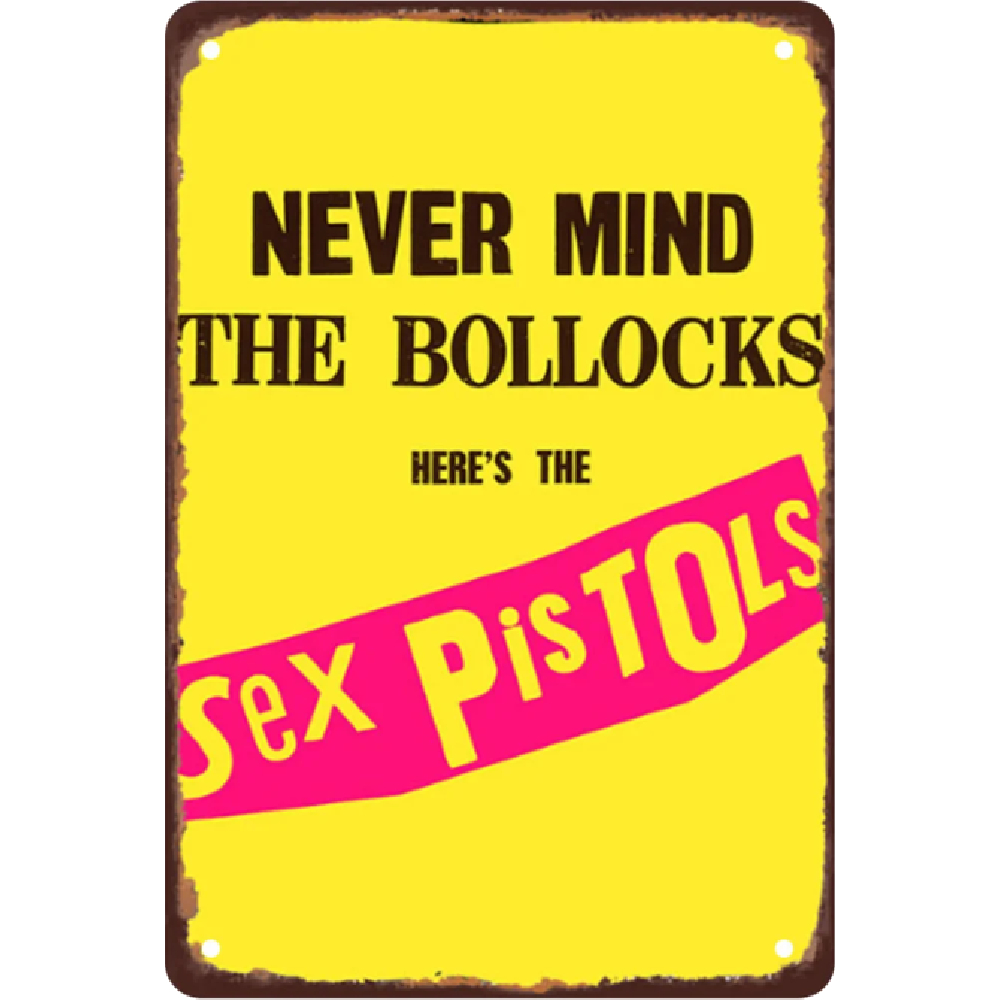 20 30cm Sex Pistols Vintage Tin Signs
