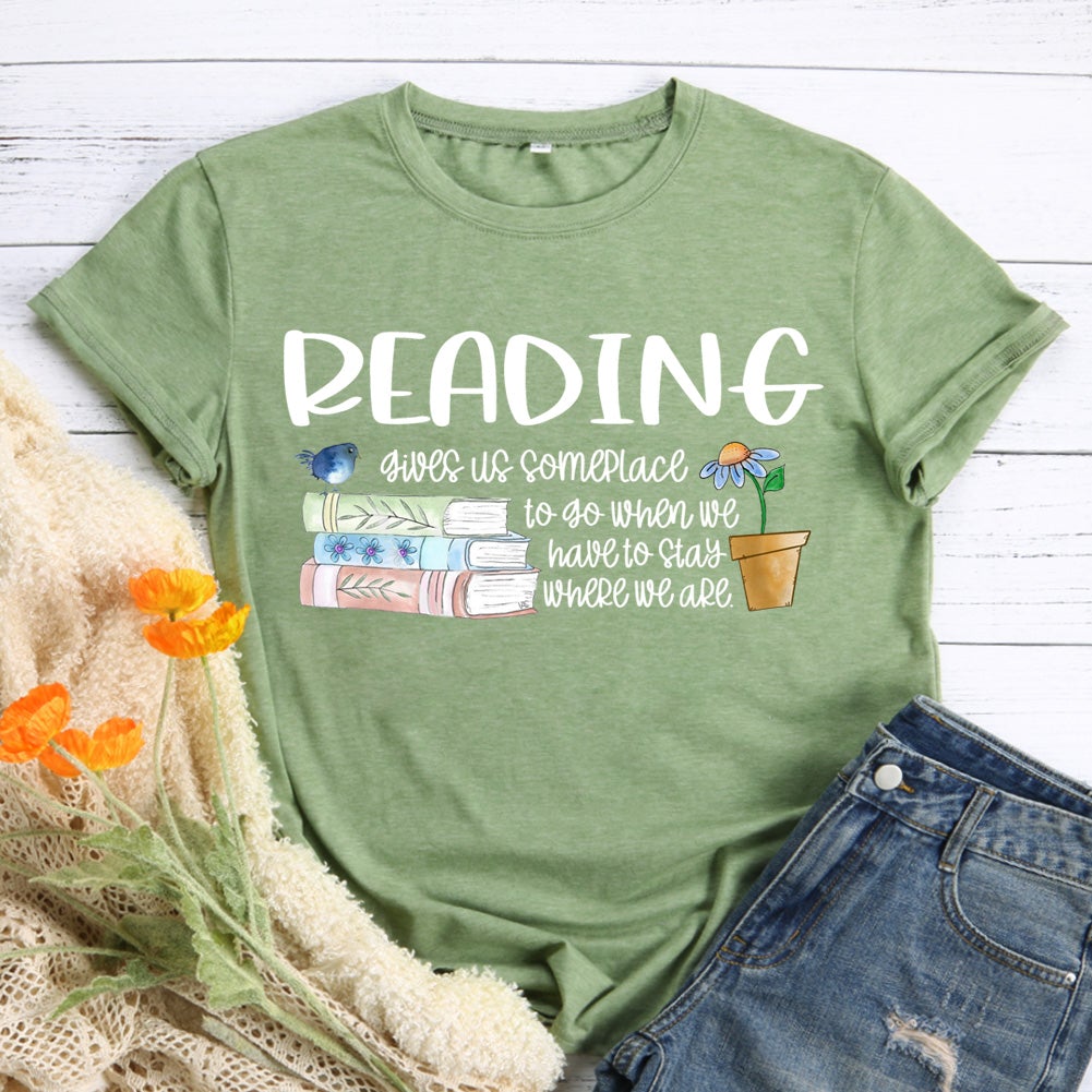 Reading Gives Us Some Place To Go When We Have To Stay Where We Are T ...