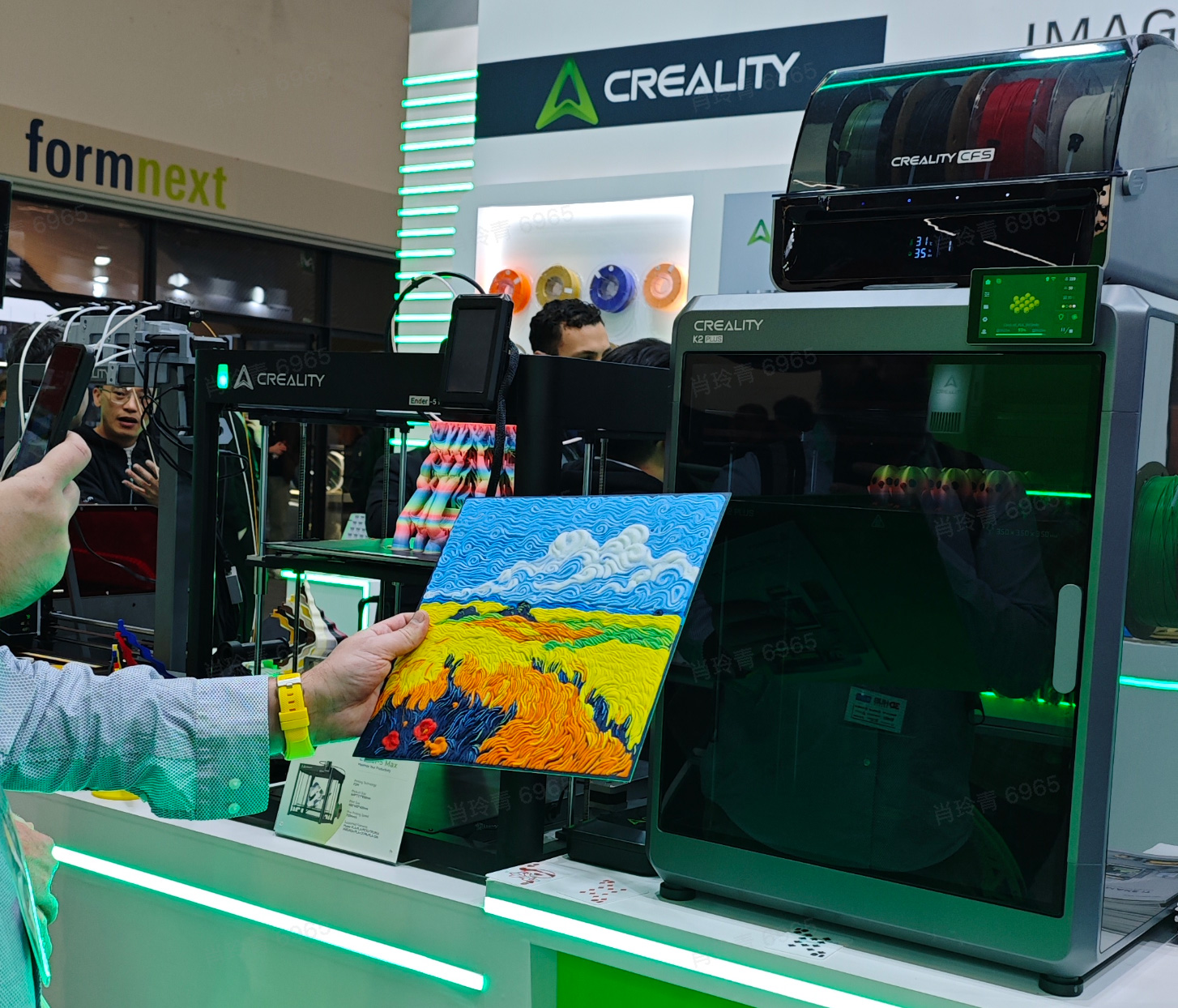 Creality Unveils K2 Plus at Formnext 2024 3D Printing Event