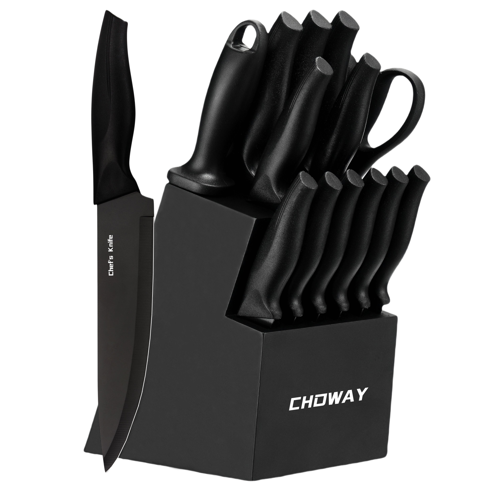 CHOWAY 14 Pieces Kitchen Knife Set