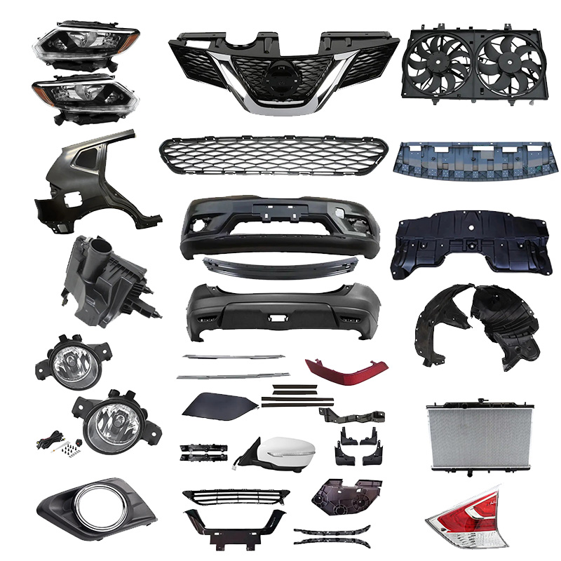 Car Body Parts Spare Parts Headlight Taillight Bumper Car Spare Parts FOR NISSAN X TRAIL ROGUE