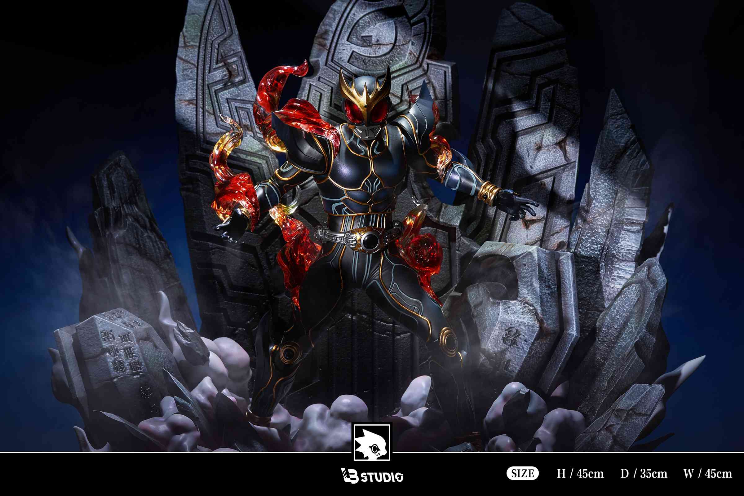 Ultimate Kuuga with LED - Kamen Rider Resin Statue - LB-Studio