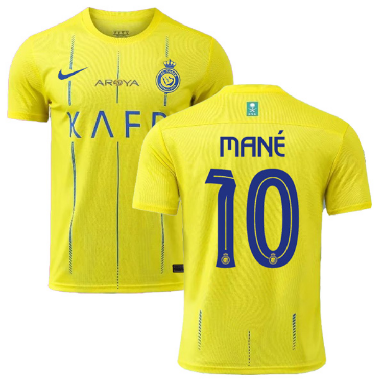 Al Nassr Fc Sadio Mané 10 Home Shirt Kit 2023 2024