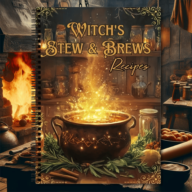 WITCH'S STEW & BREWS Decipes：54 Enchanted Recipes for Body and Soul and ...