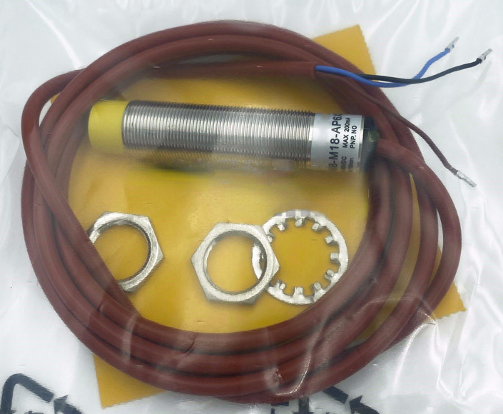 Ni8 M18 Ap6x S120 Proximity Switch High Temperature Resistant Three Wire Pnp Normally Open Sensor