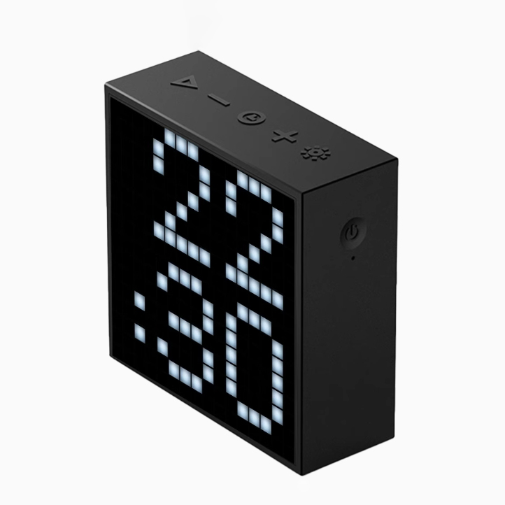 Divoom TimeBox Evo - Pixel Art Bluetooth Speaker, 16x16 LED Display - APP Control - Cool ...