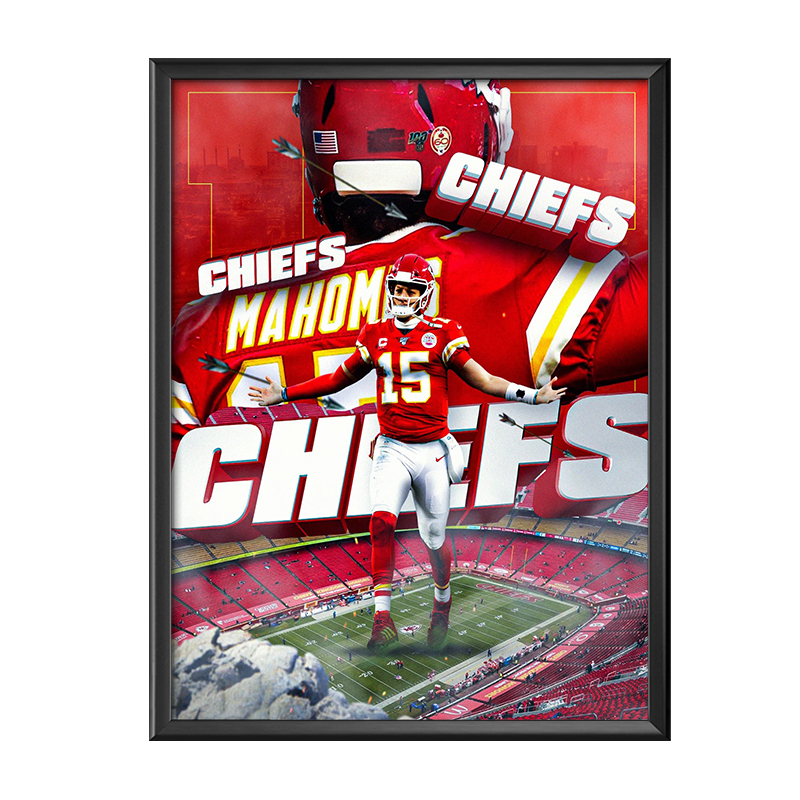 Patrick Mahomes -Kansas City Chiefs Poster Art
