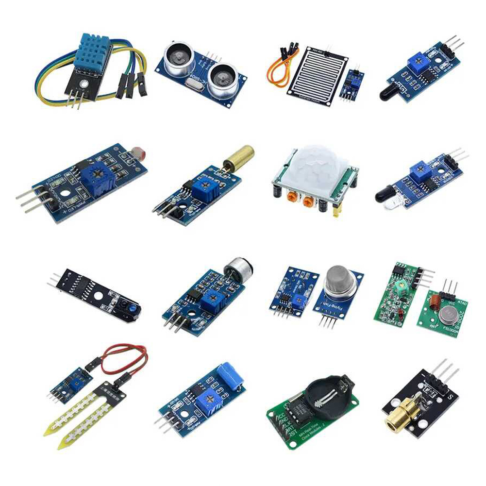 16 In 1 Sensor Module Package Sensors Modules Kit For Raspberry Pi For Arduino