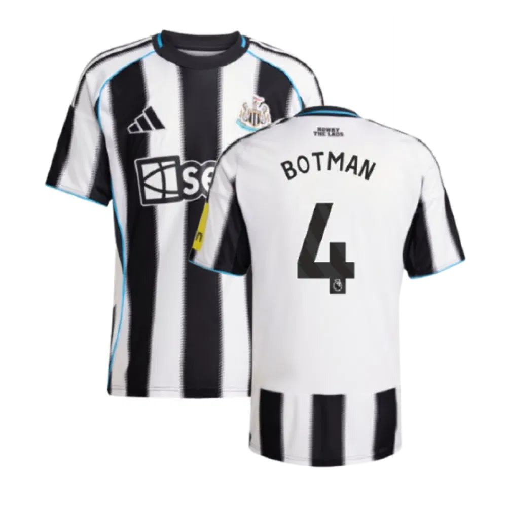 Maillot Newcastle United Sven Botman 4 Domicile 2025-2026