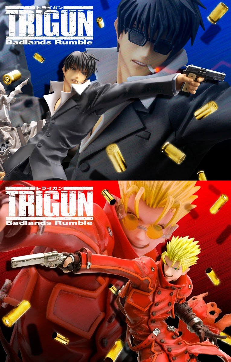 1/8 Scale Artfx J Series Nicholas D. Wolfwood & Vash the Stampede ...