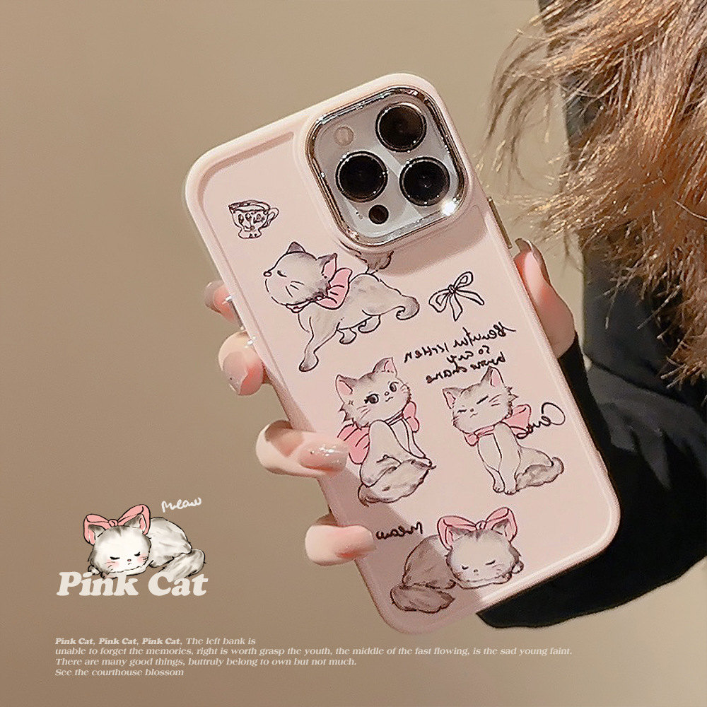 Pink Cat Phone Case